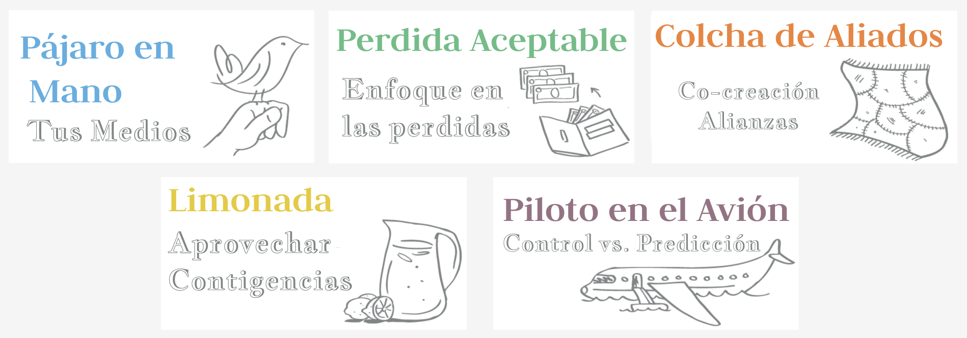 Los Principios de Efectuación